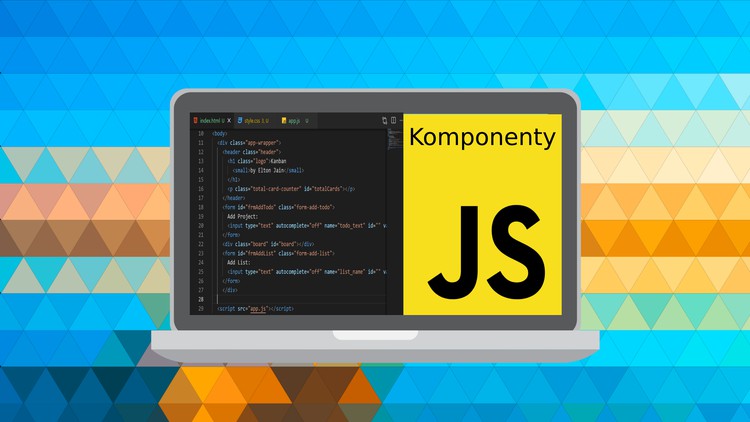 [2024] Tworzenie komponentów w JavaScript Html i CSS | EV Academy